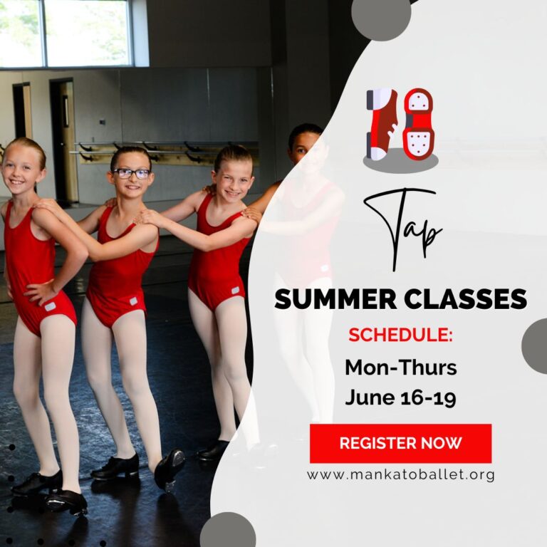 Summer Tap Classes – Mankato Ballet Company
